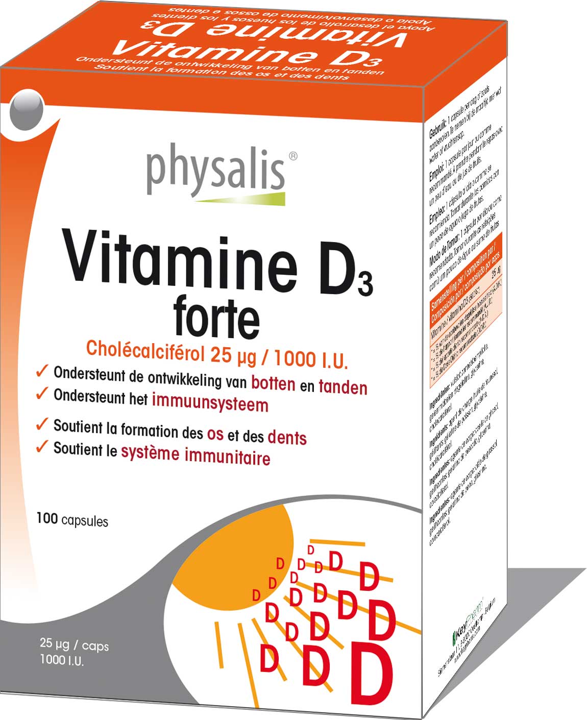 Vitamine D3 forte | Keypharm Natuurlijke voedingssupplementen
